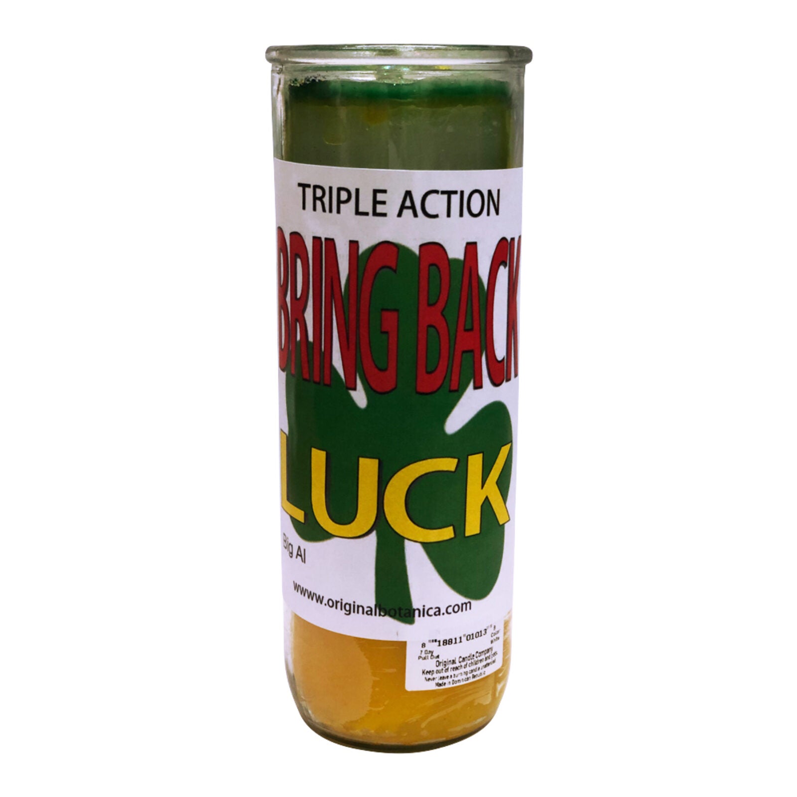 Bring Back Luck Custom Big Al Candle