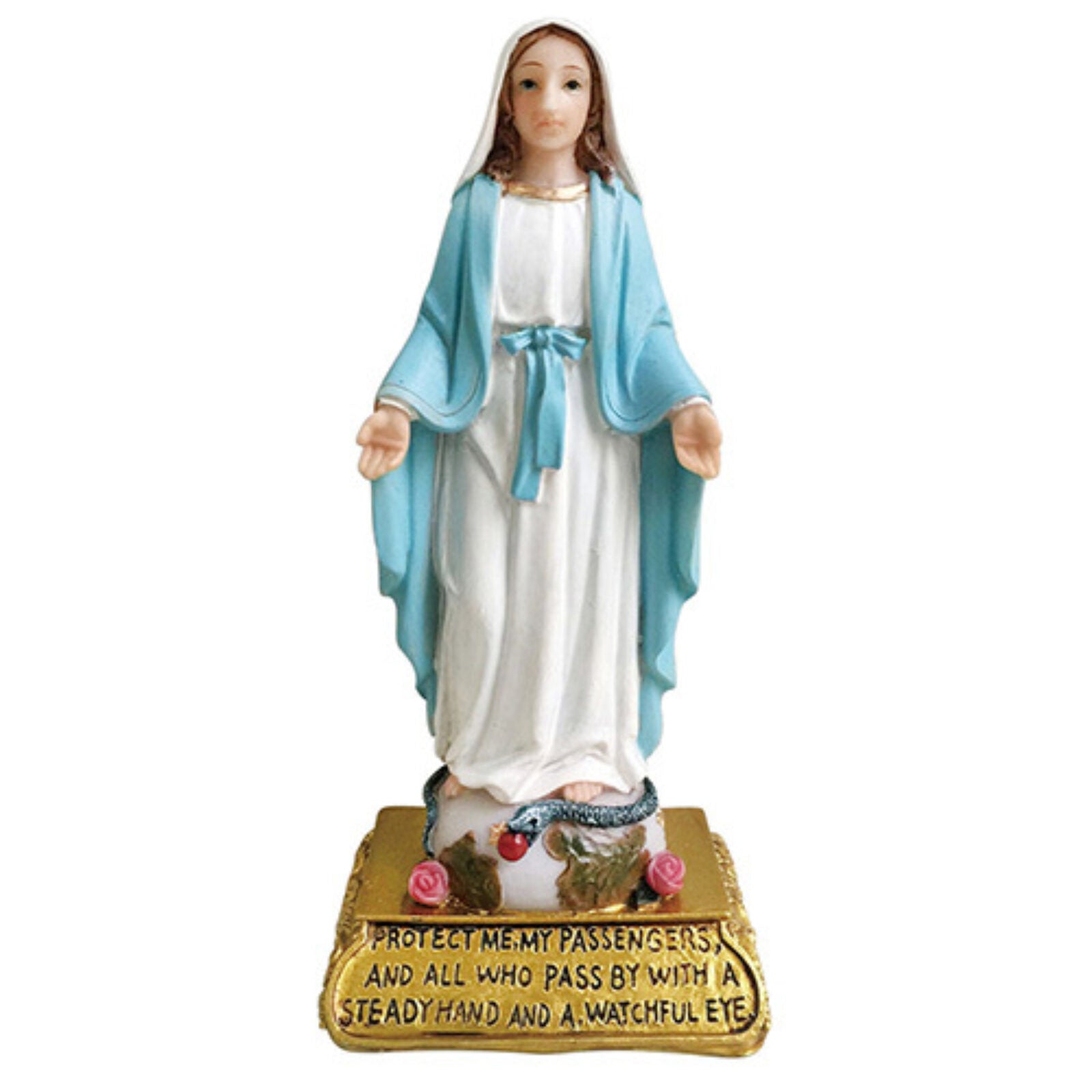 Virgin Mary Car Statue