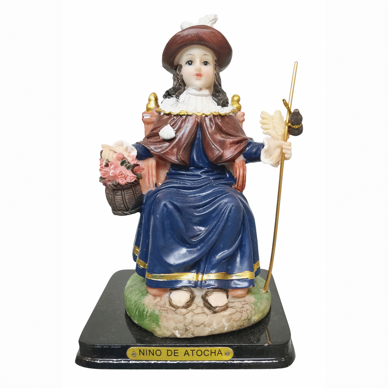 Nino Atocha (Santo Niño de Atocha) Statue 12"
