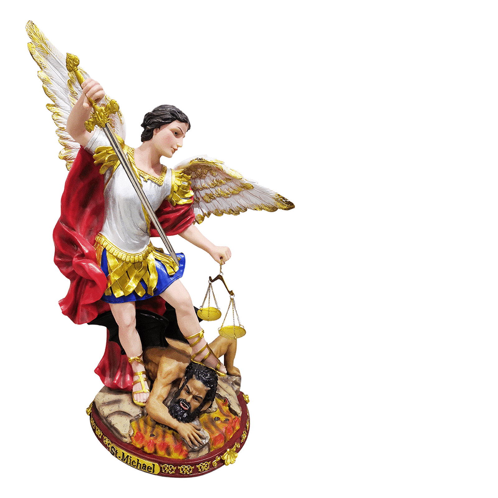 Saint Michael (San Miguel) Statue 24"