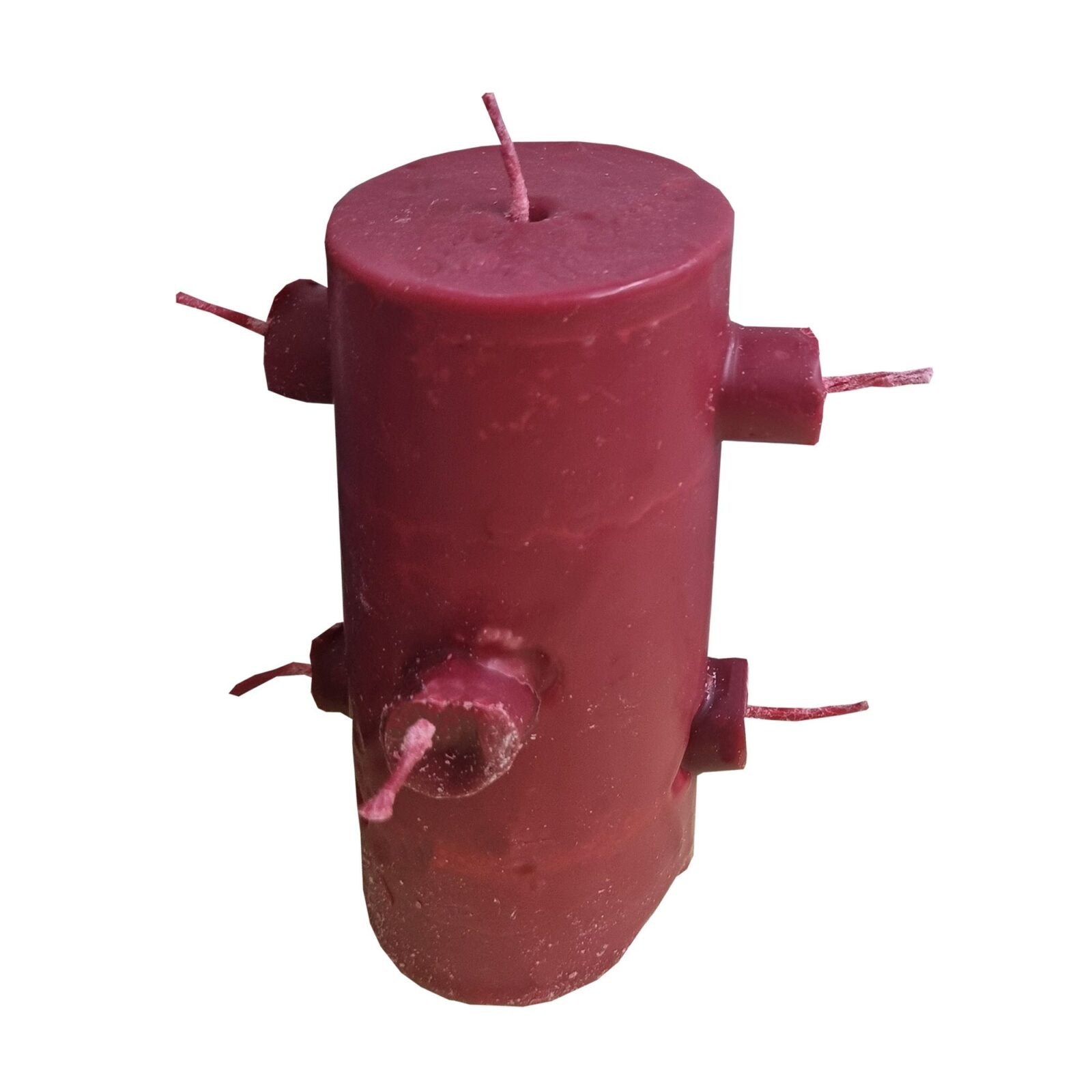 Work Breaker 7 Wicks Candle Red